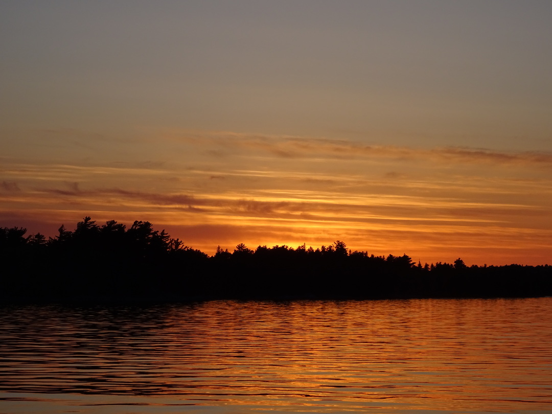A Whitefish Bay Sunset